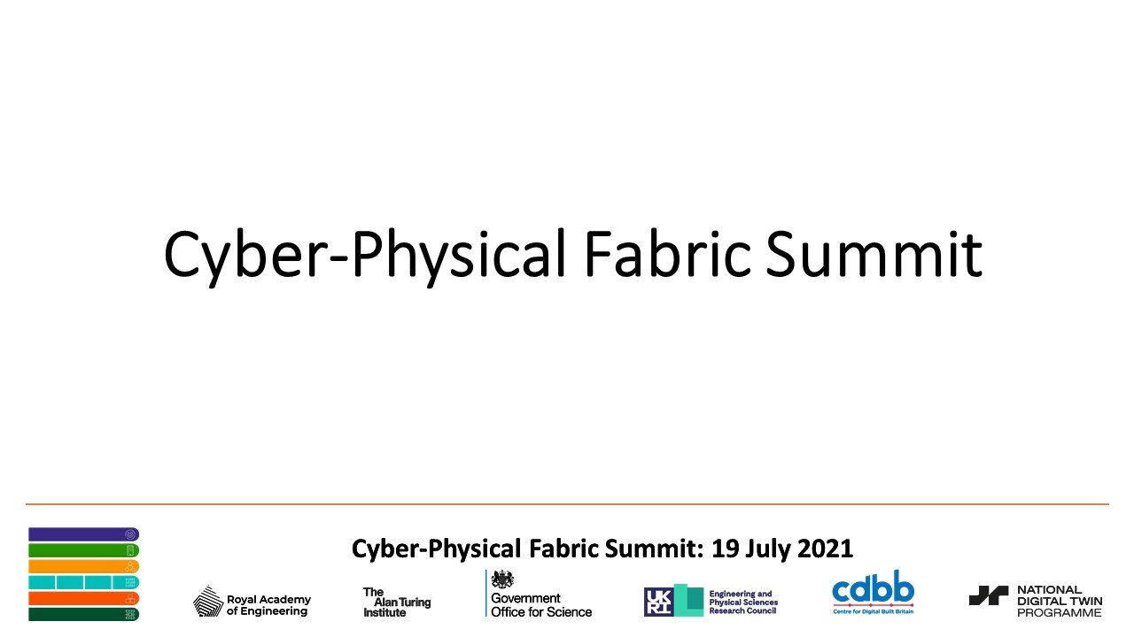 National Cyber-Physical Infrastructure ecosystem - Digital Twin Hub