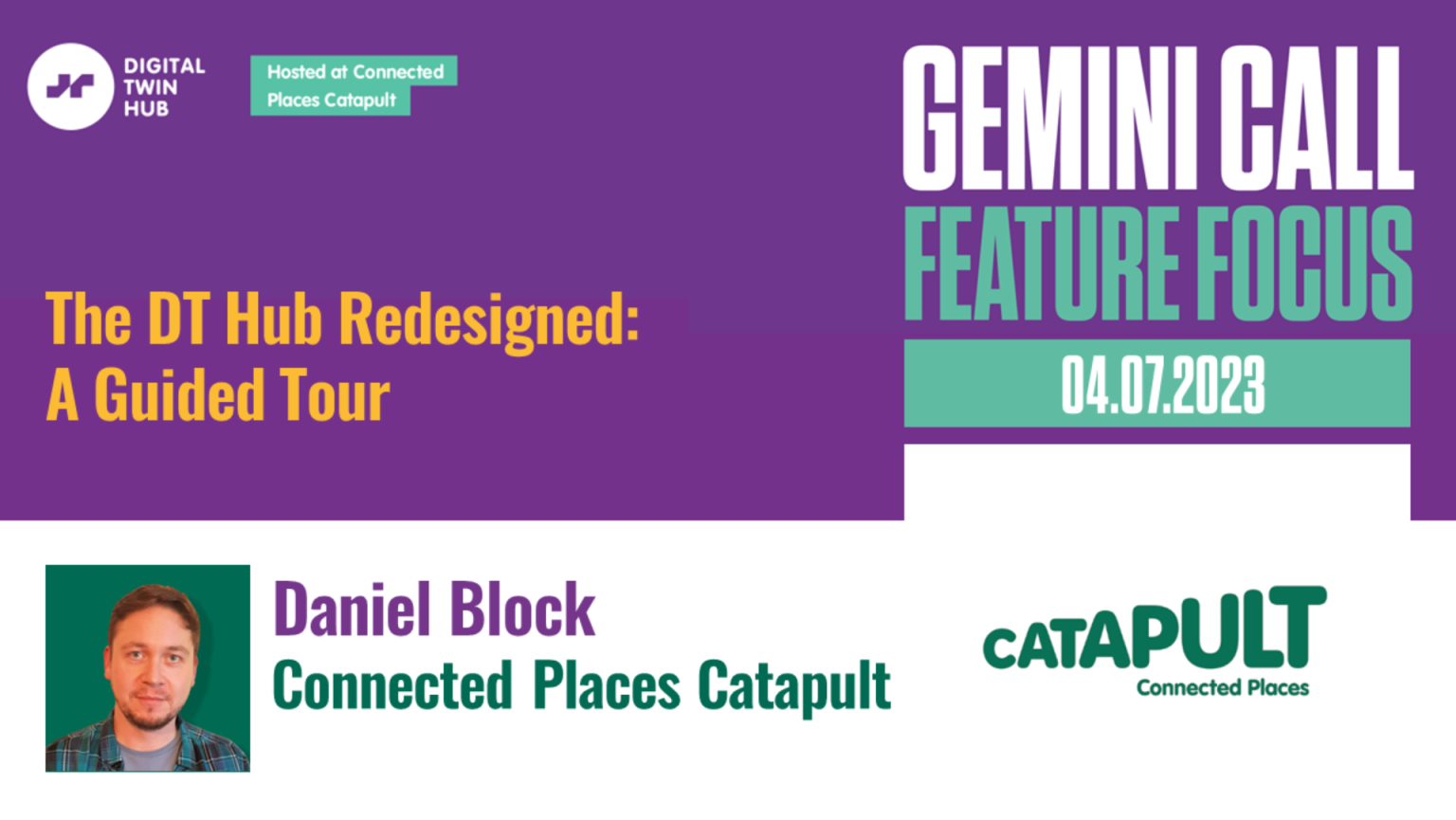 'Introducing the Gemini Framework'- Daniel Block, Connected Places ...