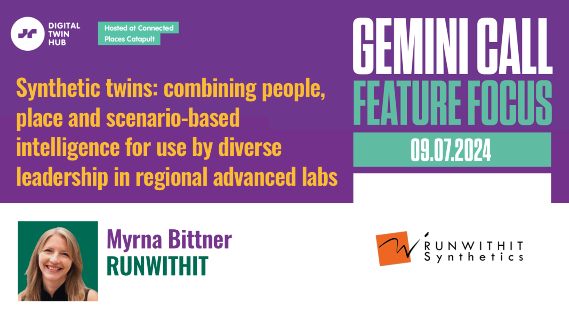 'Synthetic twins: combining people, place and scenario-based ...