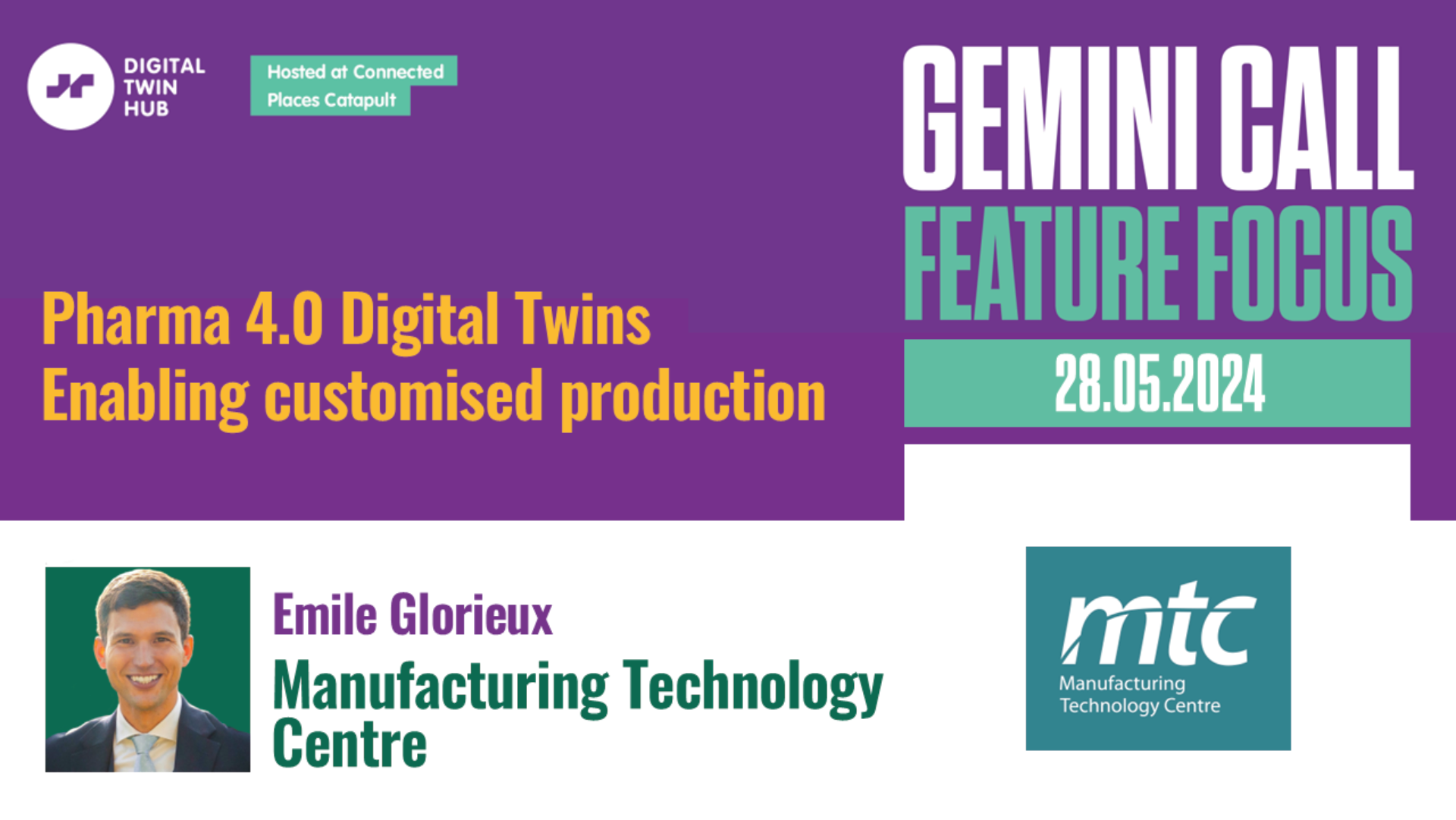 'Pharma 4.0 digital twins enabling customised production' - Emile Glorieux, Manufacturing ...