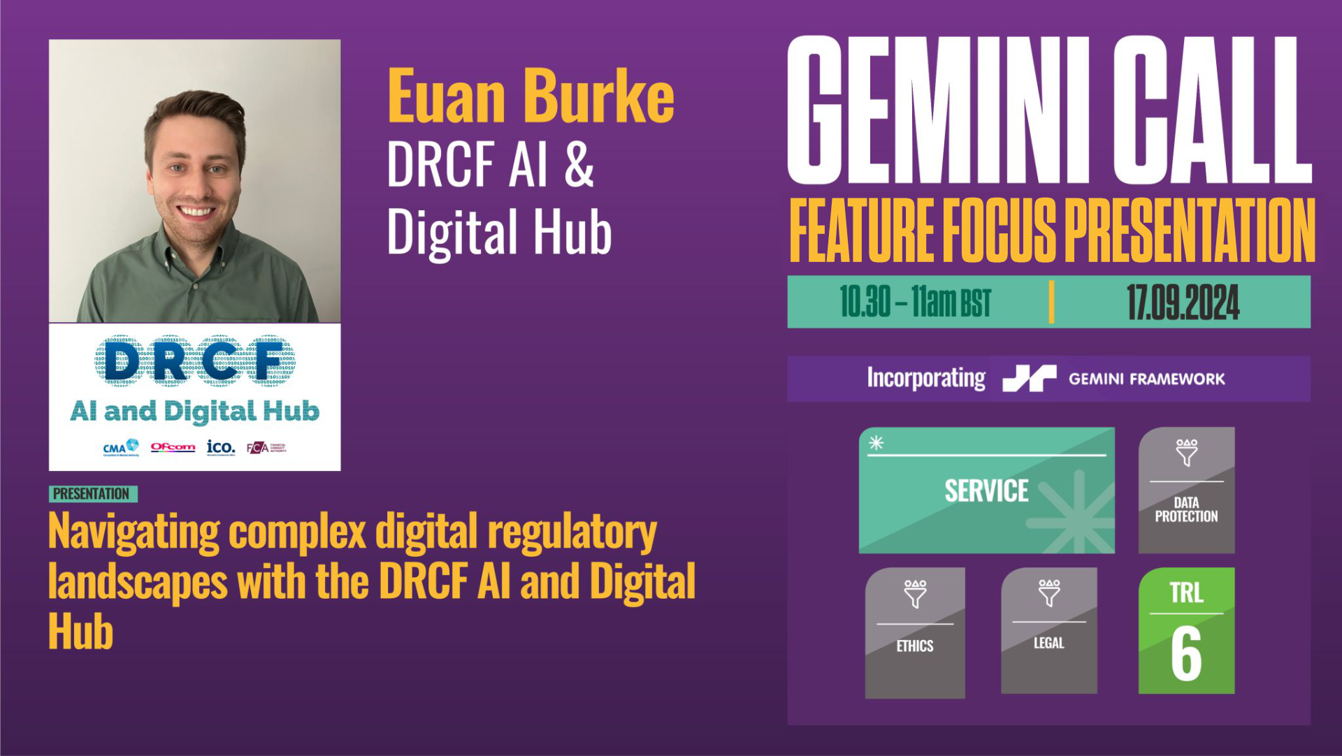 'Navigating complex digital regulatory landscapes with the DRCF AI and ...