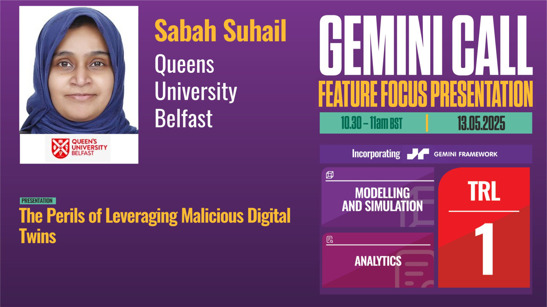 'The perils of leveraging malicious digital twins' - Sabah Suhail ...